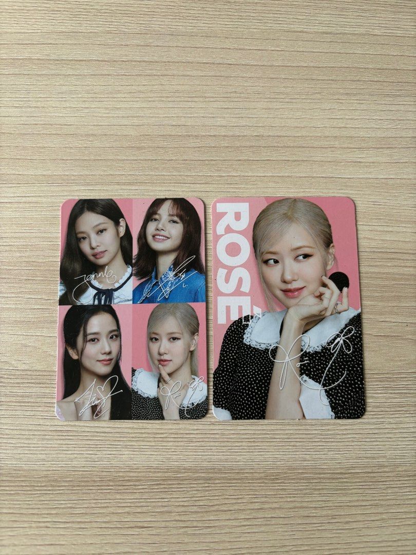 BLACKPINK OREO PHOTOCARD, Hobbies & Toys, Memorabilia & Collectibles, K ...