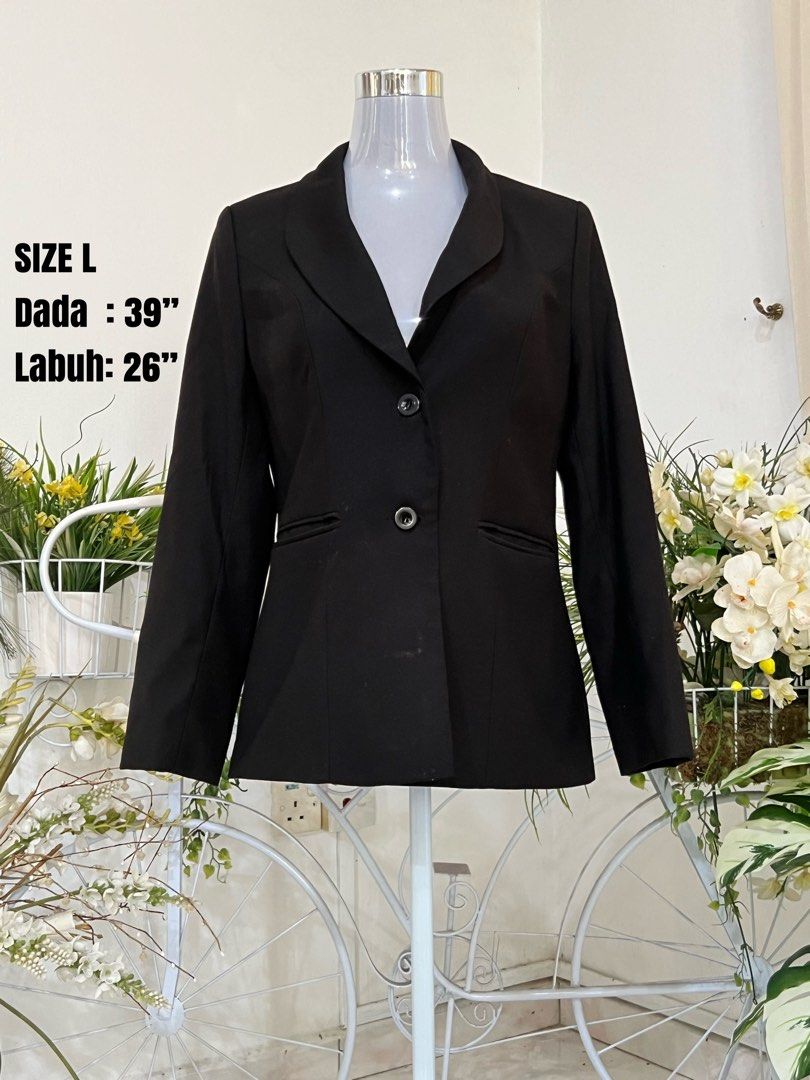 Blazzer Jacket Coat Officeware, Women's Fashion, Coats, Jackets and ...