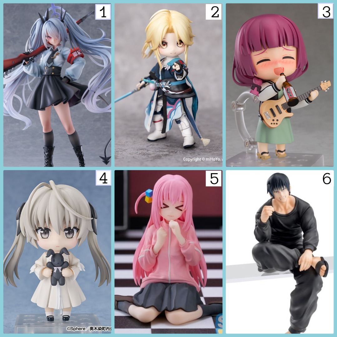 Blue Archive - Shiromi Iori Honkai: Star Rail - Yanqing Chibi Doll ...