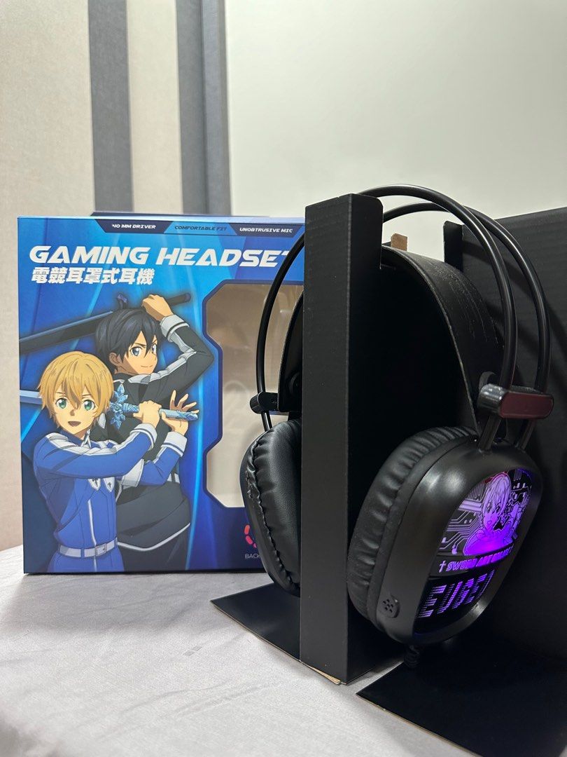 [BNIB] Gaming Headset (Sword Art Online), Audio, Headphones & Headsets ...