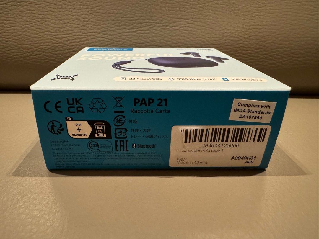 BNIB Sealed Anker Soundcore R50i True Wireless Earbuds (Blue), Audio ...