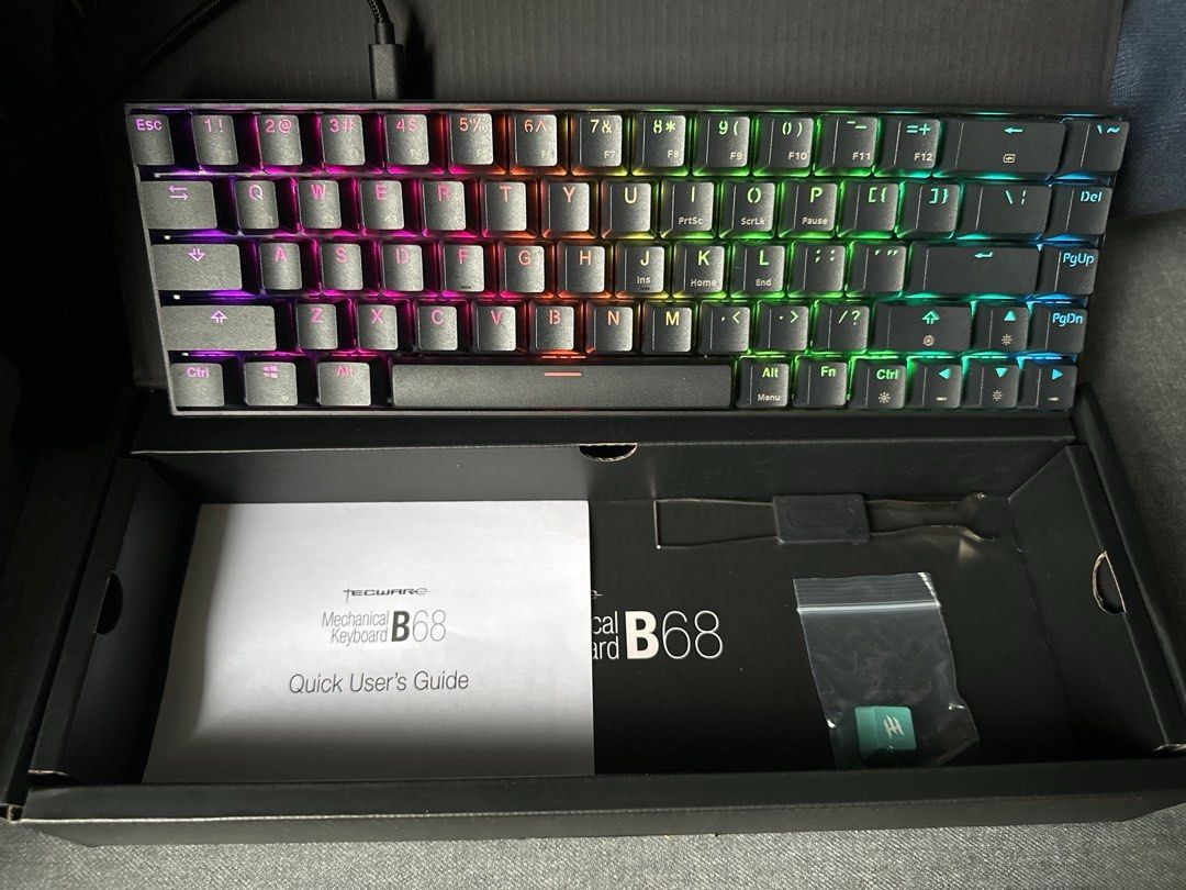[BNIB] Techware Mech Keyboard B68, Computers & Tech, Parts ...