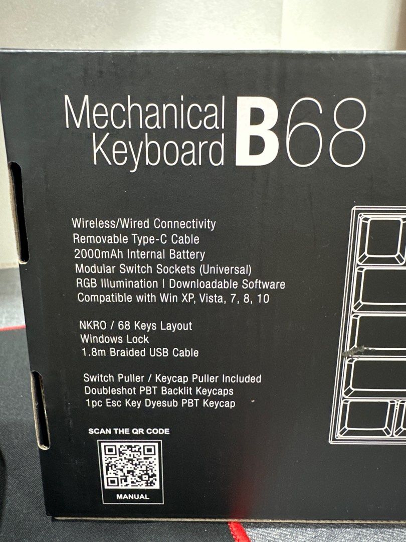 [BNIB] Techware Mech Keyboard B68, Computers & Tech, Parts ...