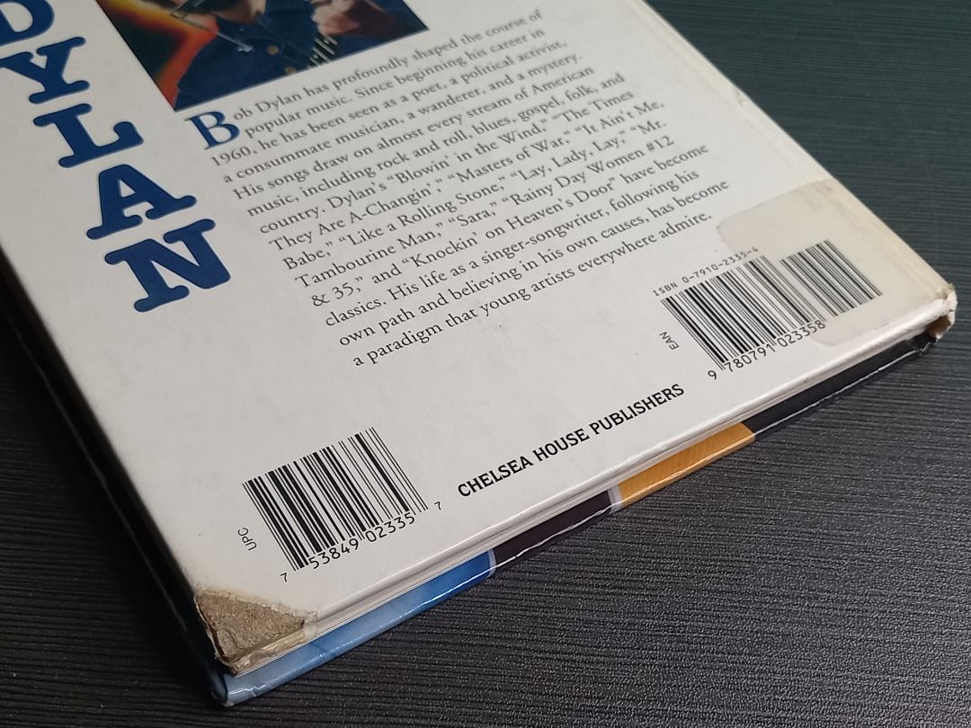 Bob Dylan Book by Susan Richardson Hardbound, Hobbies & Toys, Books ...