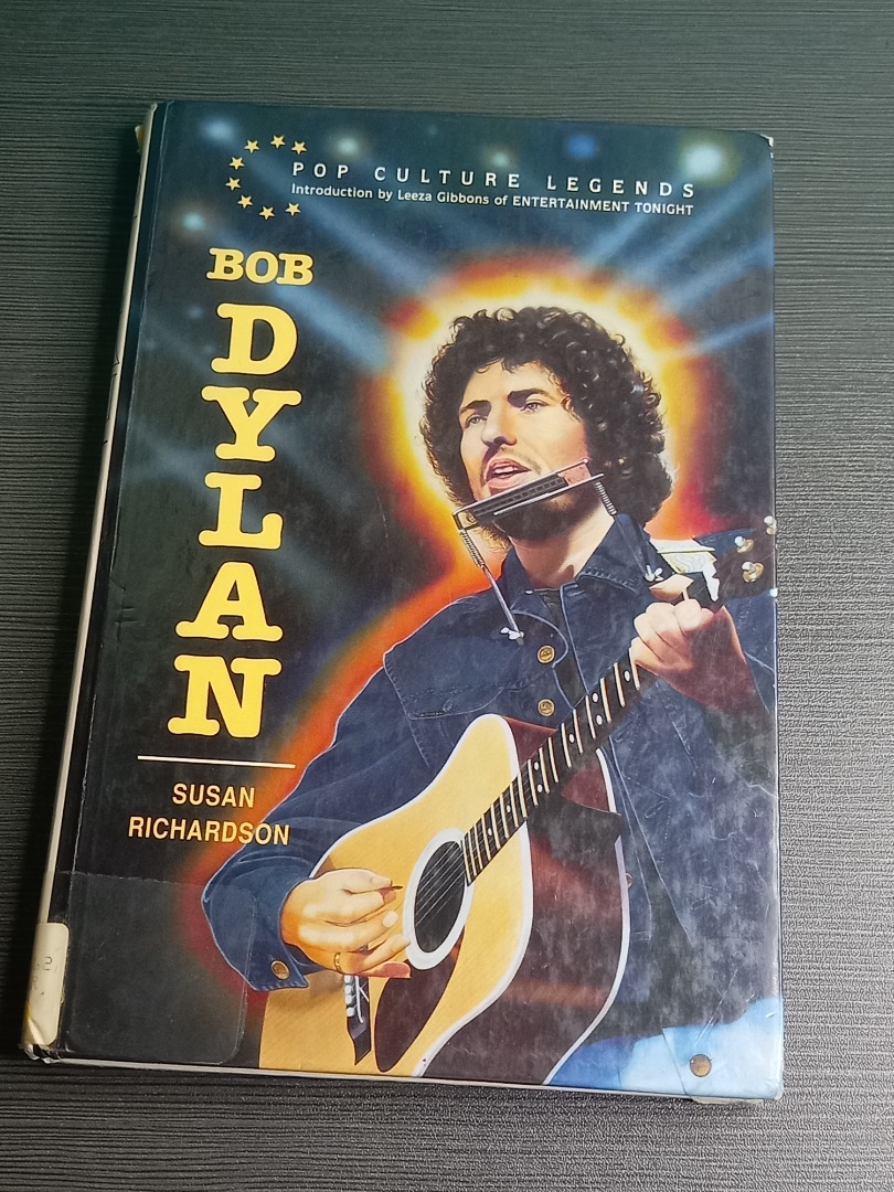 Bob Dylan Book by Susan Richardson Hardbound, Hobbies & Toys, Books ...