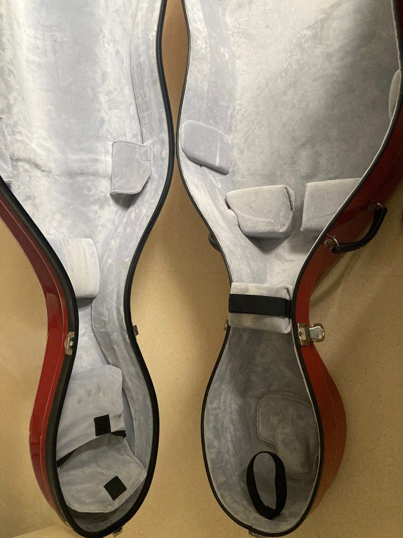 Bobelock Fibreglass 2000 Cello Case with Wheels, Hobbies & Toys, Music ...