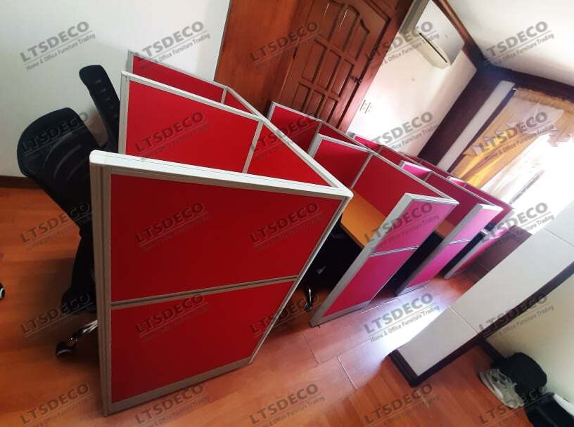 bpo modular table office partitions, Furniture & Home Living, Office ...