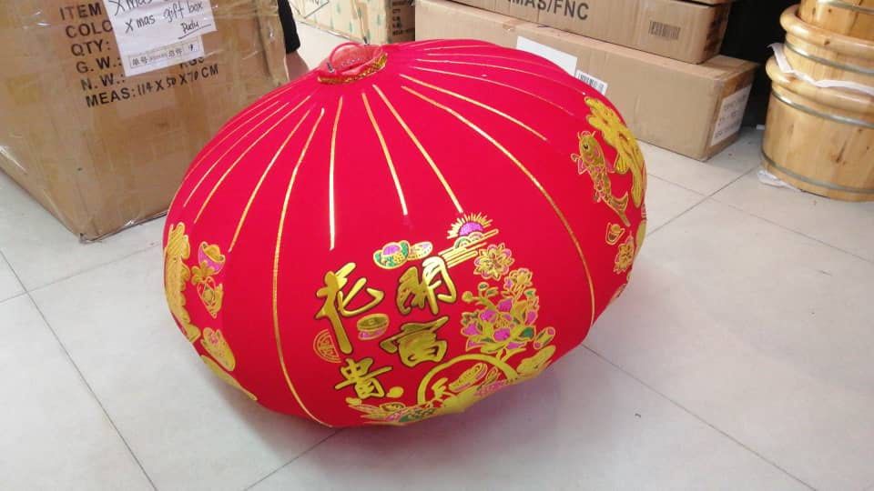 BRAND NEW CNY TANGLUNG 100cm, Furniture & Home Living, Outdoor ...