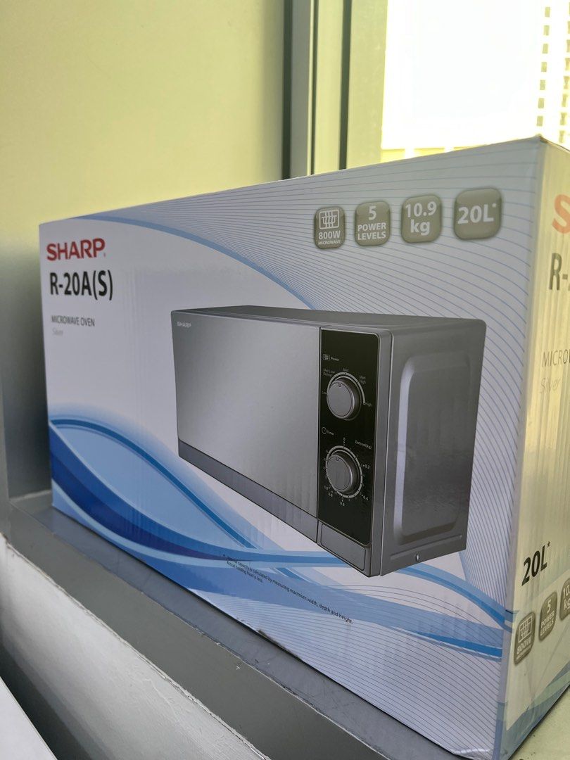 Brand New Sharp R-20A(S) 20L Microwave Oven, TV & Home Appliances ...