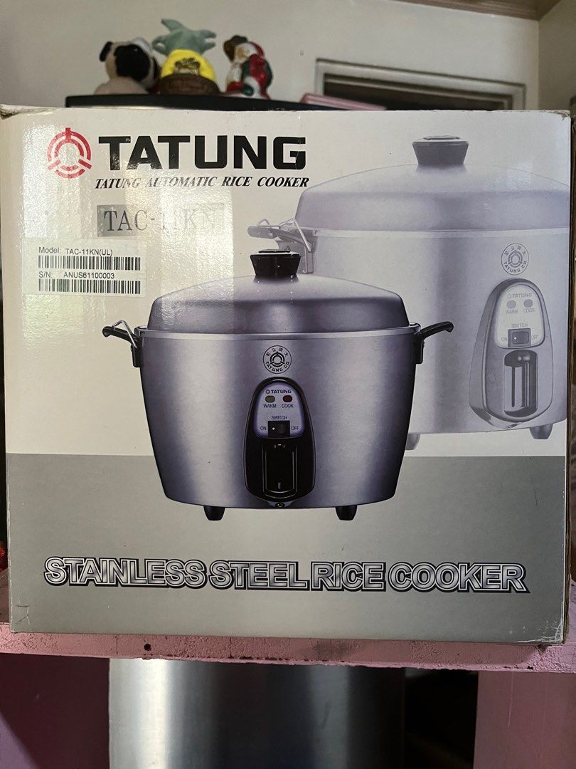 Brand new Tatung Rice Cooker 110, TV & Home Appliances, Kitchen ...