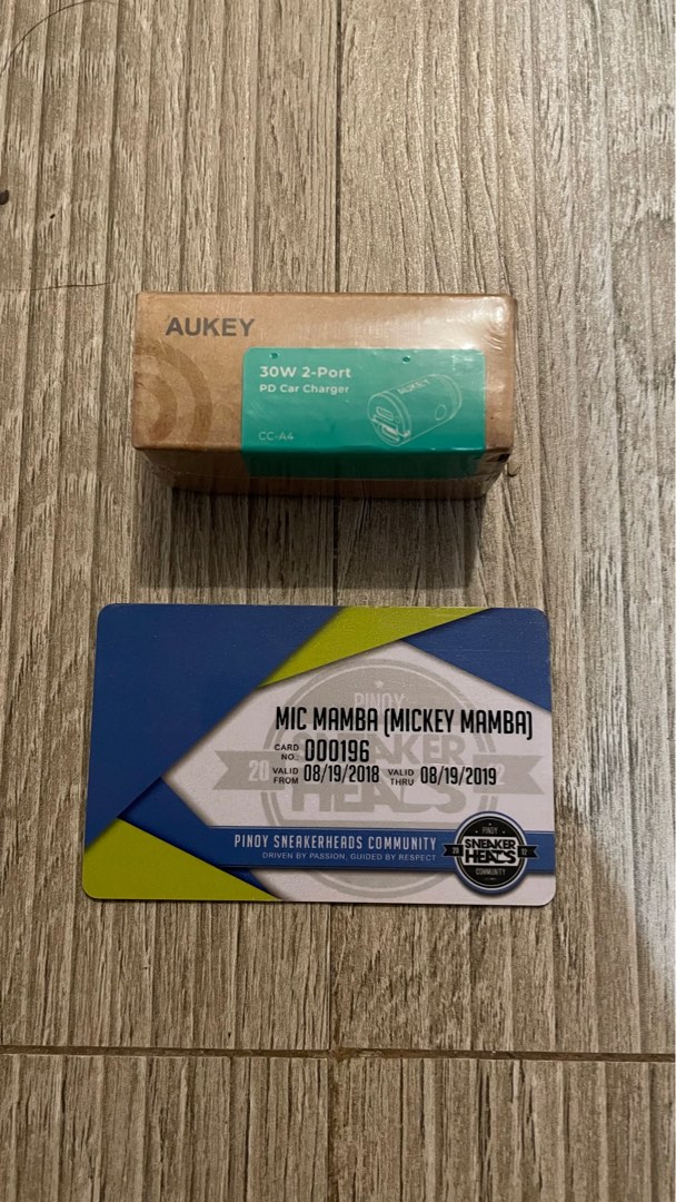 Brand new/sealed and below SRP Aukey 30w 2-port Car Charger from Power ...