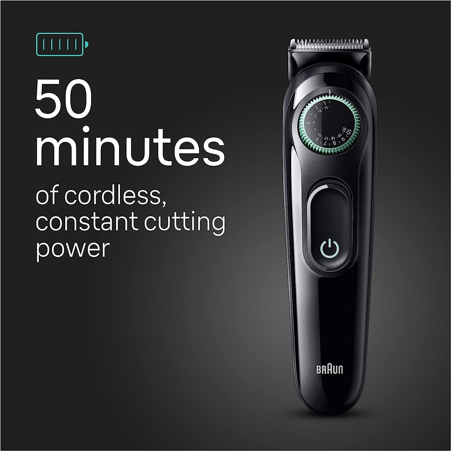 Braun All-in-One Style Kit Series 3 3430, 3-in-1 Trimmer for Men with ...