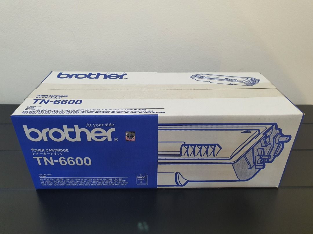 Brother TN-6600 Laser Printer Cartridge (Original), Computers & Tech ...