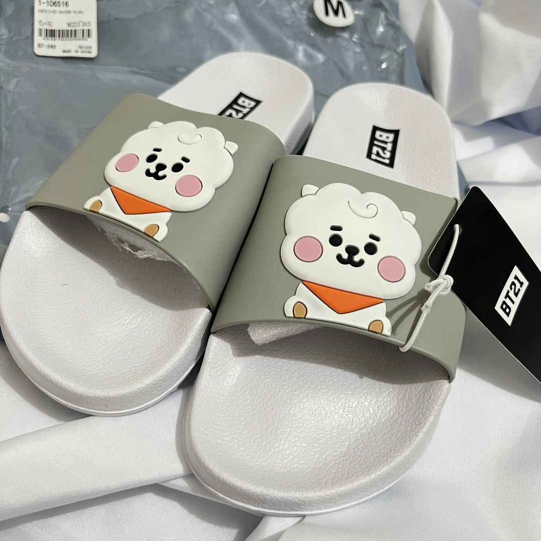 BT21 CHARACTER SLIPPERS - RJ, Women's Fashion, Footwear, Slippers and ...