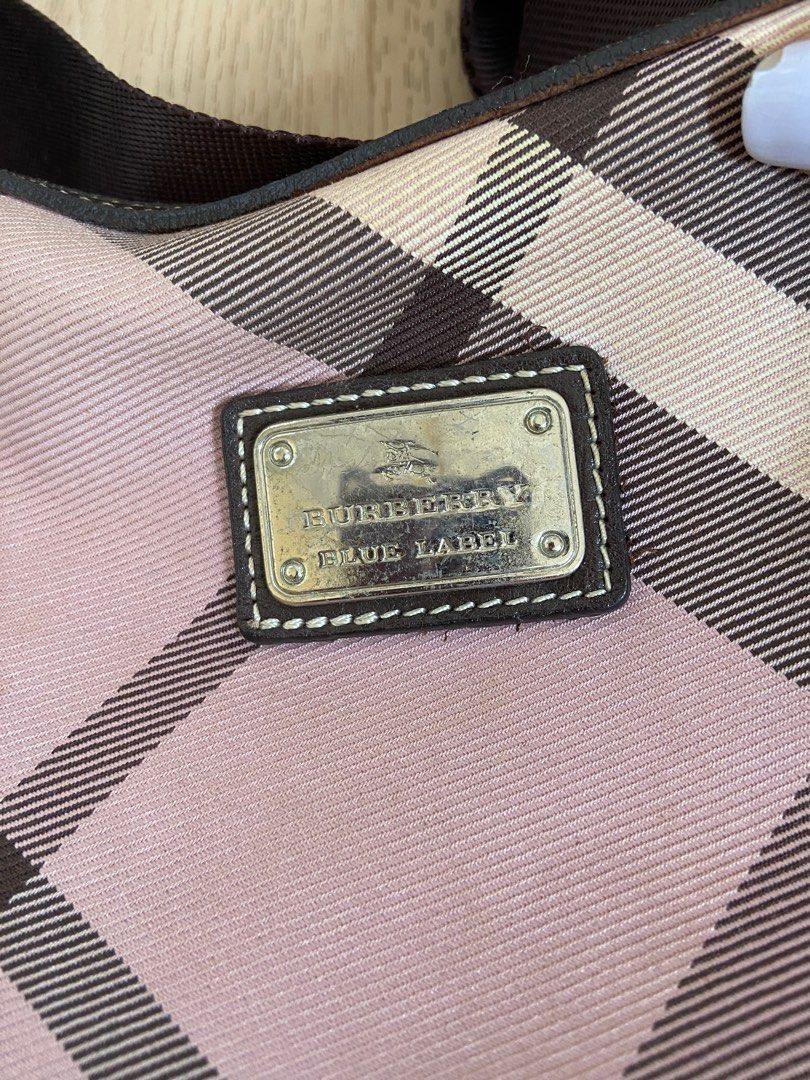 Burberry blue label bag, Luxury, Bags & Wallets on Carousell