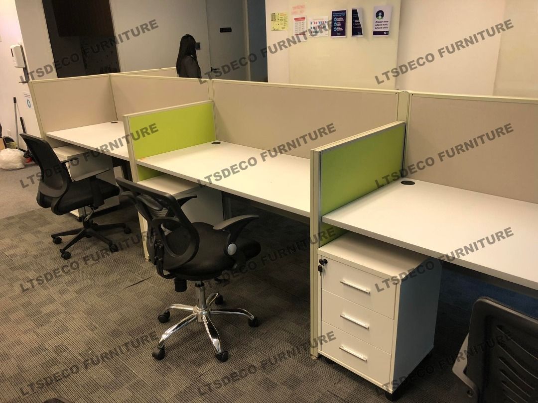 CALL CENTER TABLE OFFICE PARTITIONS, Furniture & Home Living, Office ...