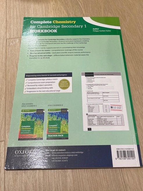 Cambridge Checkpoint and Beyond Complete Chemistry for Cambridge ... Cambridge Checkpoint and Beyond Complete Chemistry for Cambridge ...