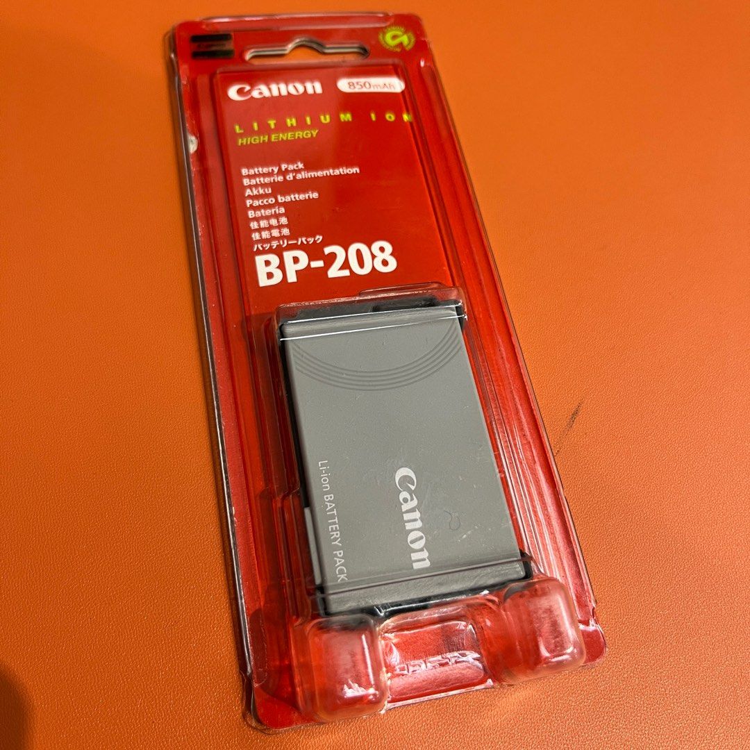 Canon Camera Battery BP-208 Rechargeable for Canon DC10 DC19 DC20 DC21 ...