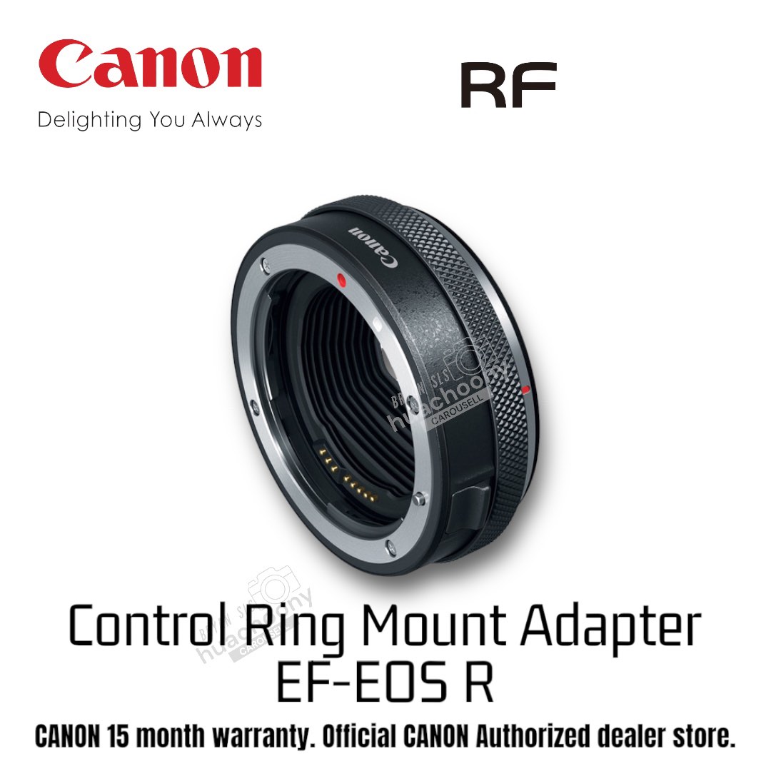 Canon Control Ring Mount Adapter EF-EOS R ( YEAR 2024 ), Photography ...