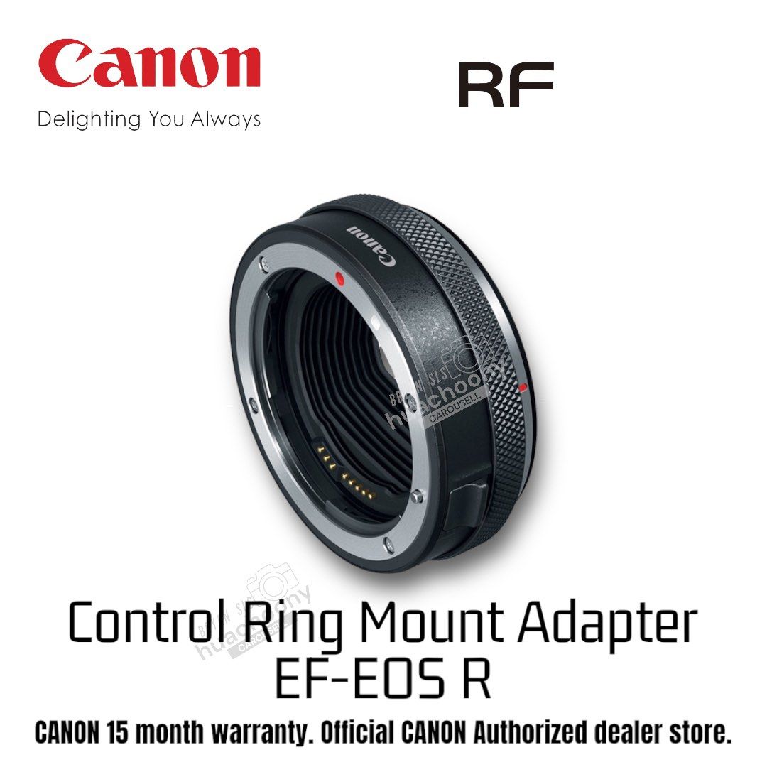 Canon Control Ring Mount Adapter EF-EOS R ( YEAR 2024 ), Photography ...