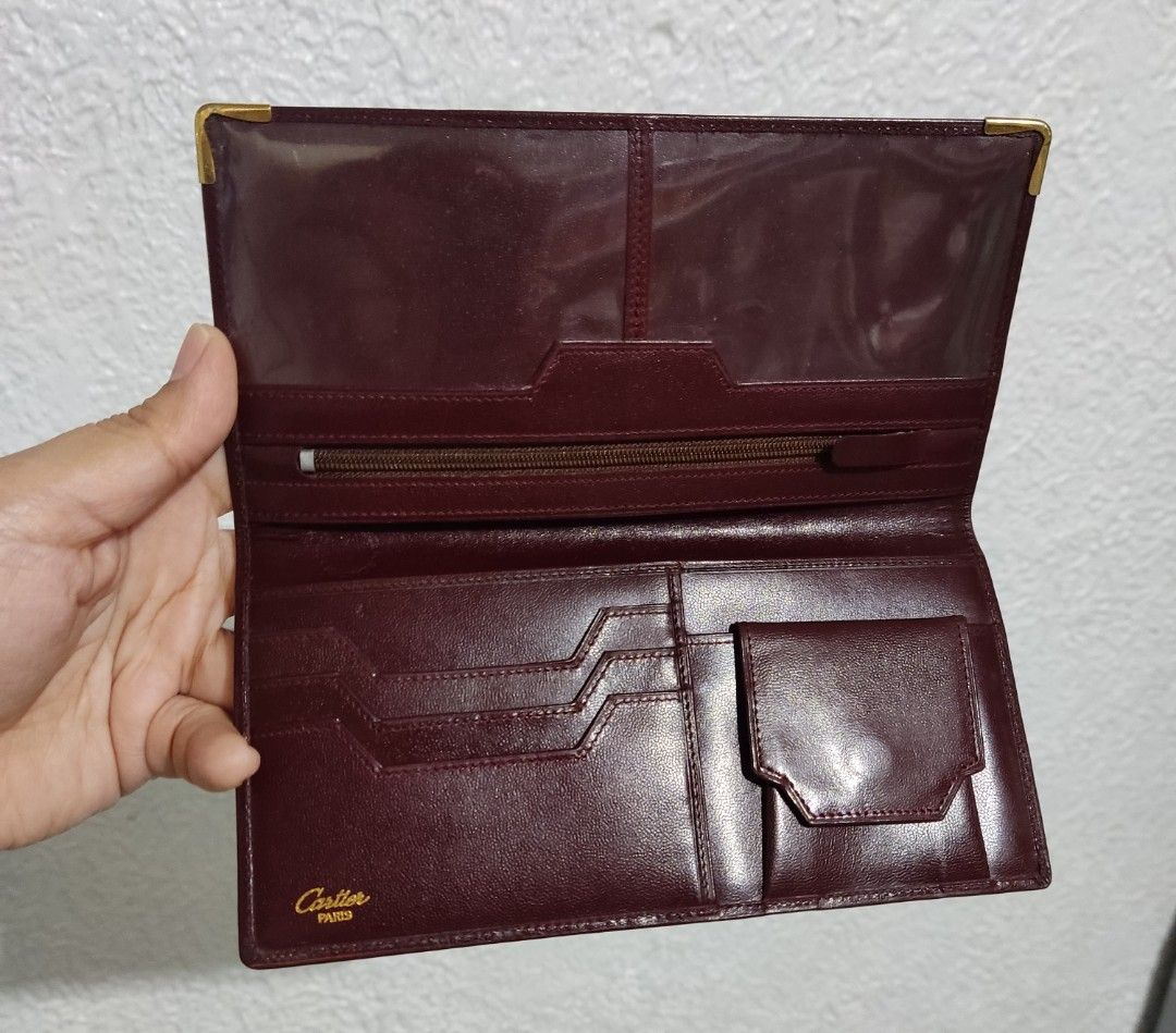 Cartier Made in France Wallet, Women's Fashion, Bags & Wallets, Wallets ...
