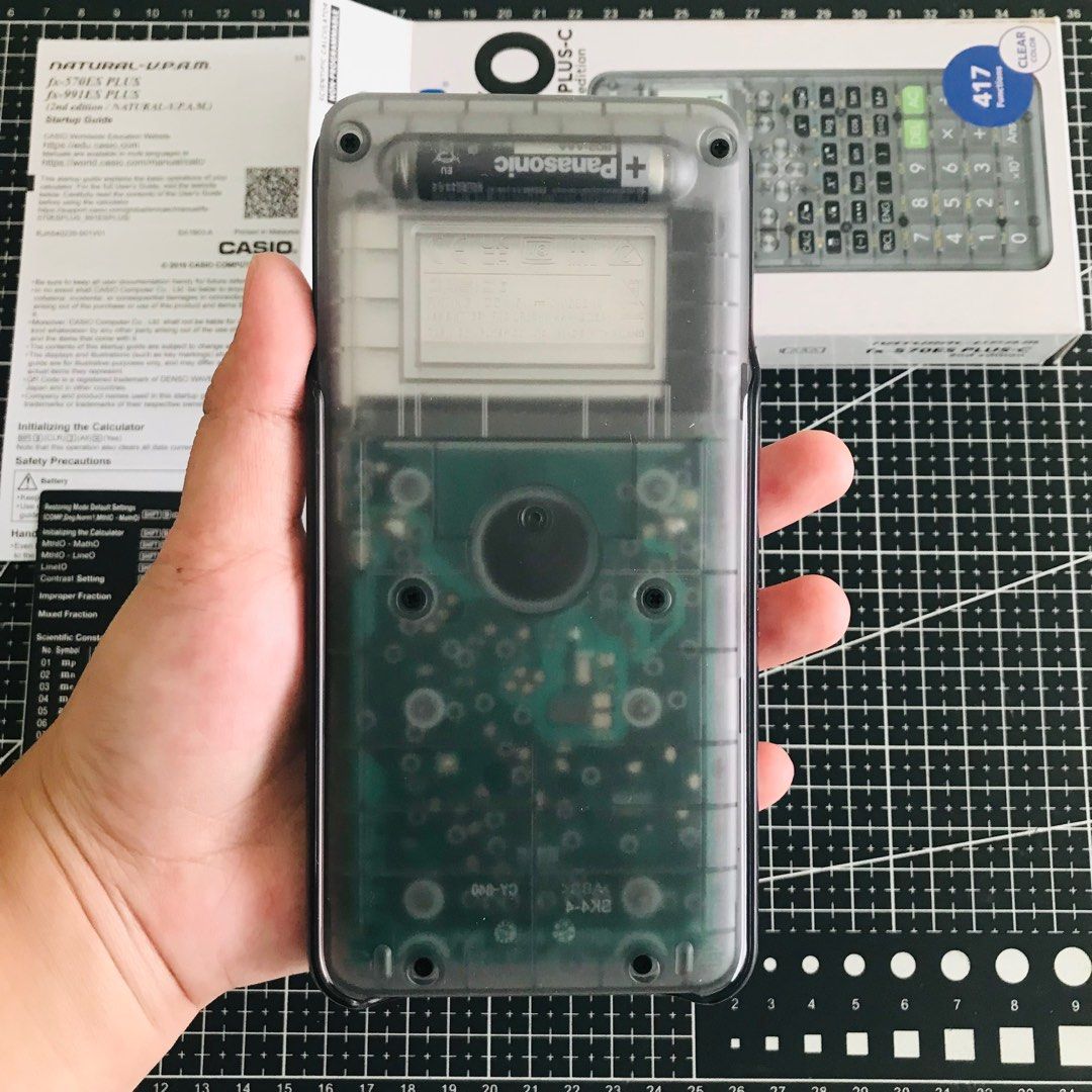 CASIO FX-570ES PLUS TRANSPARENT FOR CIVIL ENGINEERING BOARD EXAM ...