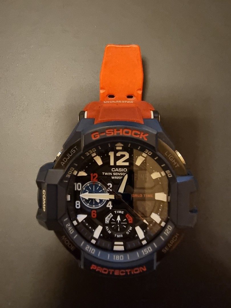 Casio G-Shock GA-1100 Gravitymaster, Men's Fashion, Watches ...