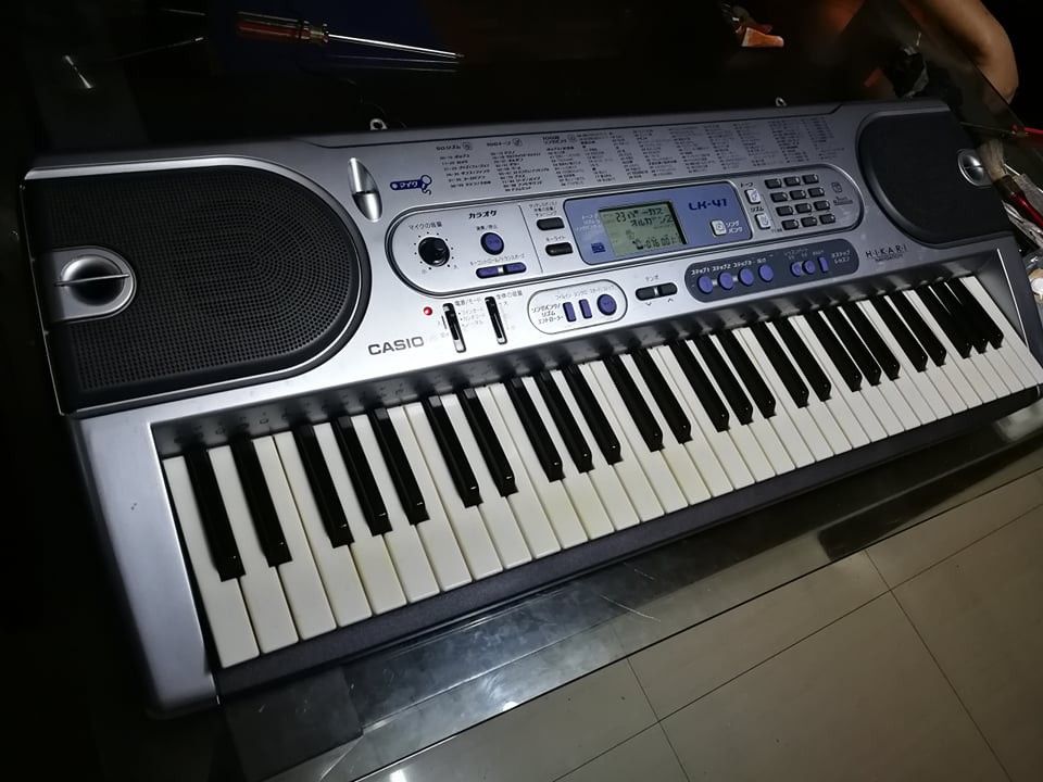 Casio LK-41 Touch Response 61-Key Portable Piano Keyboard, Hobbies ...