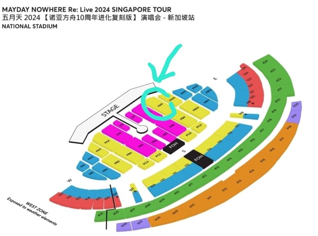 CAT 2 PA9 Mayday 2024 Concert 13 Jan Saturday, Tickets & Vouchers ...