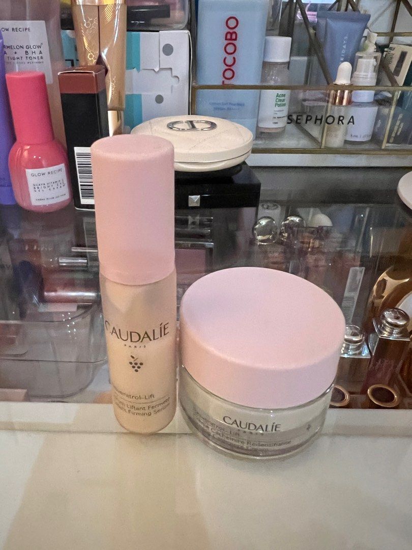 Caudalie Resveratrol Lift Set, Beauty & Personal Care, Face, Face Care ...