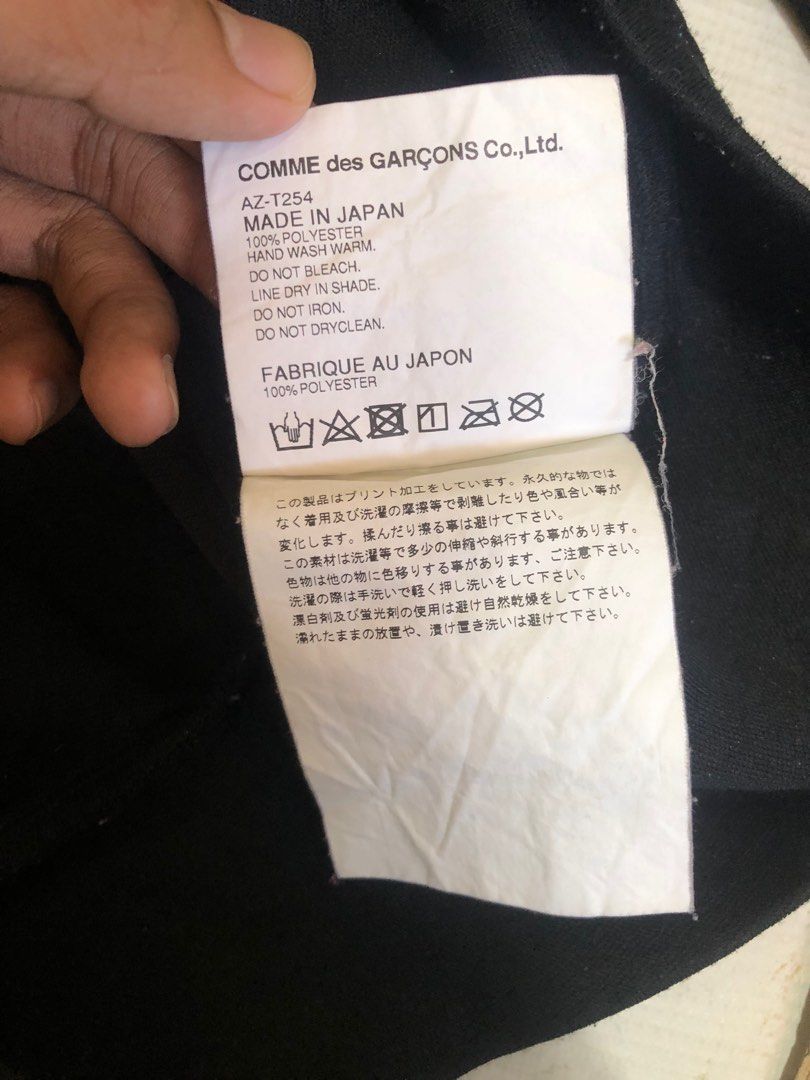 CDG Play black logo zip up hoodie, Men's Fashion, Coats, Jackets and ...