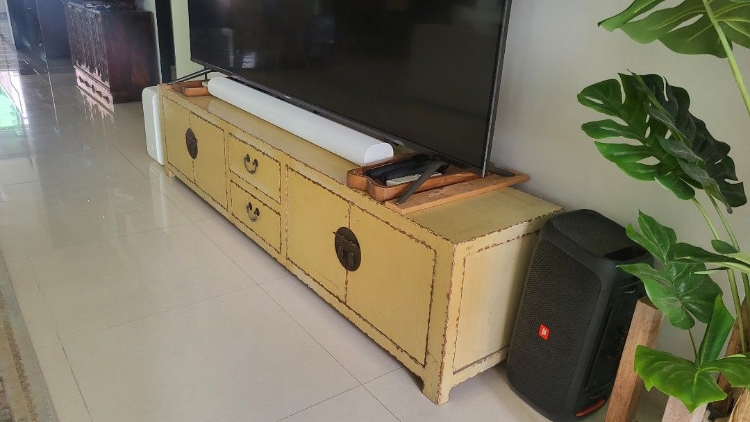 FINAL REDUCTION Chinese TV console, Furniture & Home Living, Furniture ...