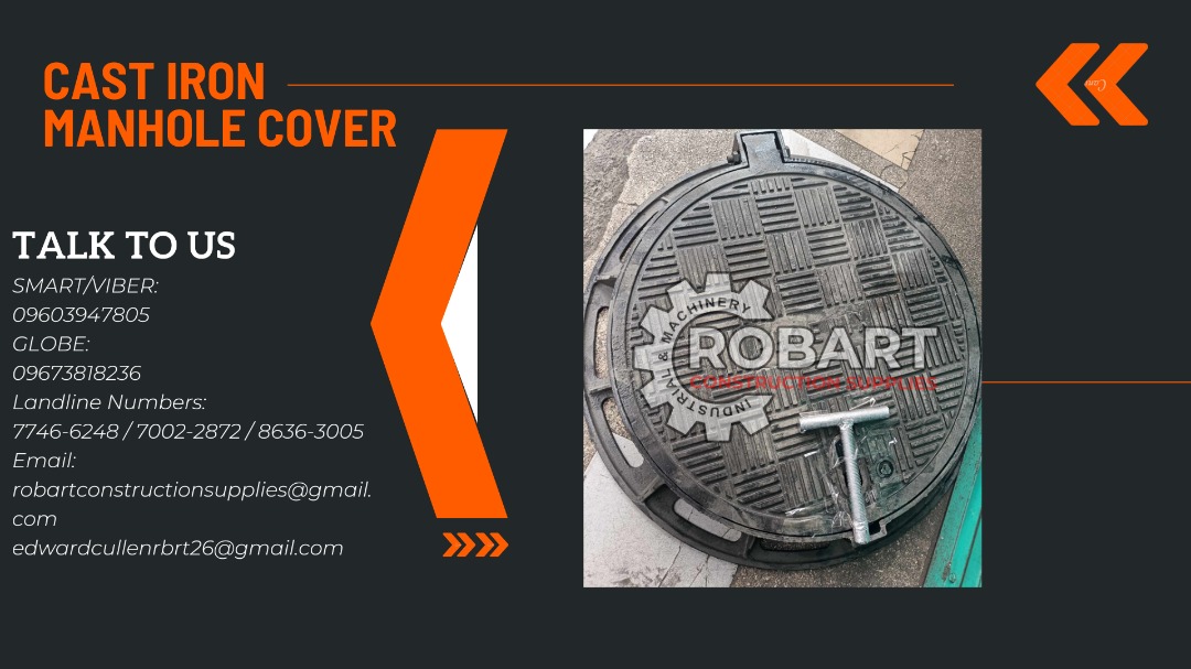 CI Manhole Cover, Commercial & Industrial, Construction & Building ...