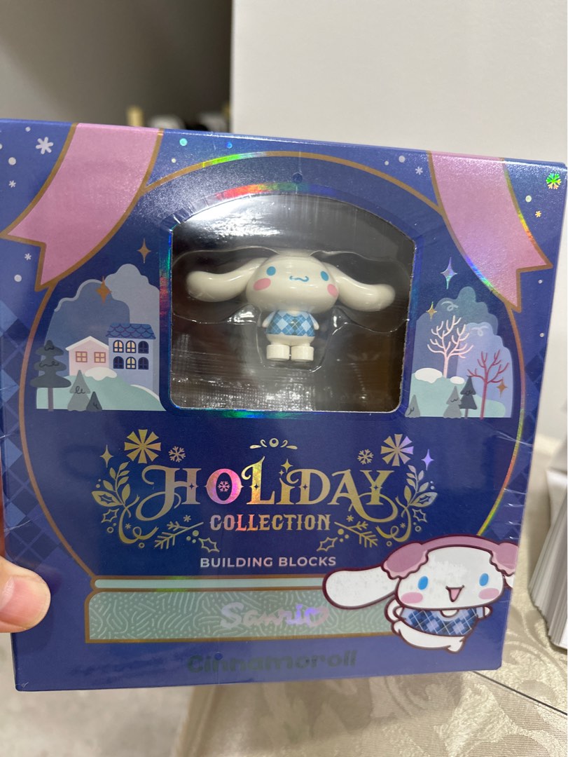Cinnamoroll Sanrio Holiday Collection Building Blocks, Hobbies & Toys ...