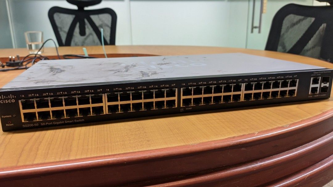 Cisco 50 port Smart Switch, Computers & Tech, Parts & Accessories ...