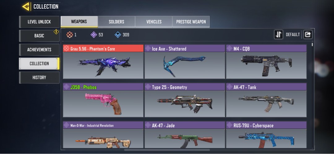 codm mythic grau acc, Video Gaming, Gaming Accessories, In-Game ...