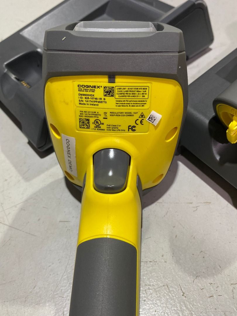 Cognex Professional Handheld Wireless Barcode Reader DM8600HDX with ...