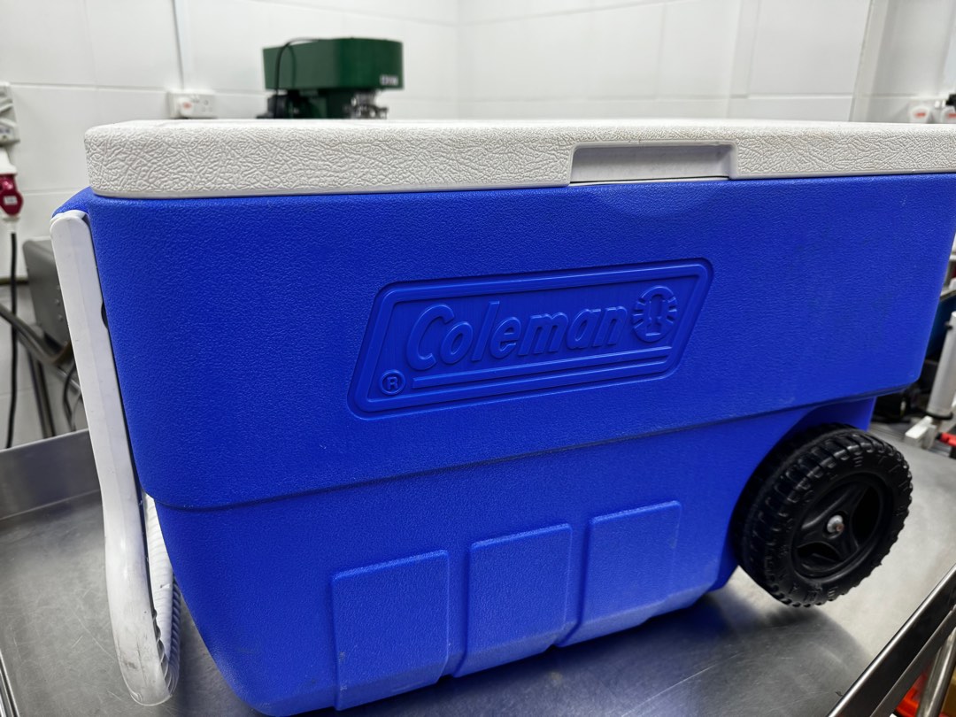 Coleman Cooler Wheeler Box, Furniture & Home Living, Kitchenware ...