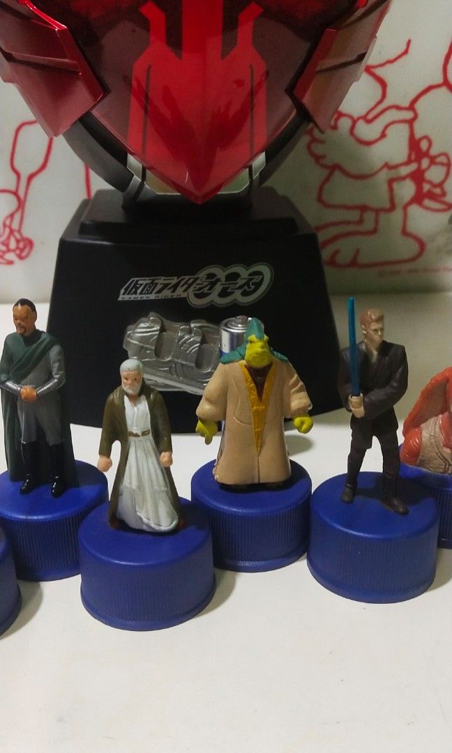 COLLECTIBLES PEPSI CAPS WITH ACTION FIGURES SET OF 9pcs., Hobbies ...
