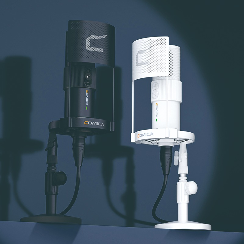 Comica STA-X2D Cardioid Condenser XLR Microphone Kit, Audio ...