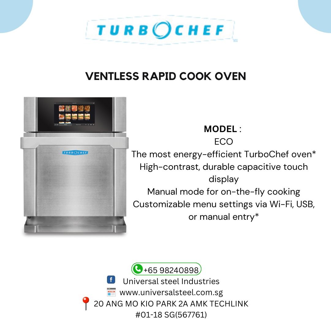Commercial Kitchen Equipment : Turbo Chef Rapid Oven , TV & Home ...