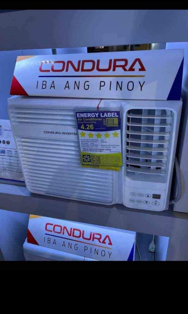 CONDURA INVERTER WINDOW TYPE AIRCON COMPACT/STANDARD, TV & Home ...