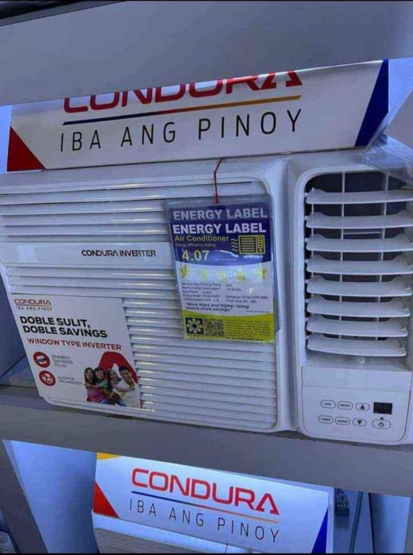 CONDURA INVERTER WINDOW TYPE AIRCON COMPACT/STANDARD, TV & Home ...