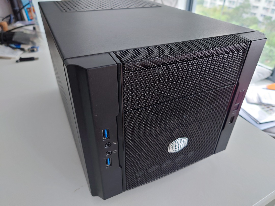 Cooler Master RC-130-KKN1 Elite 130 - Mini-ITX Computer Case with Mesh ...