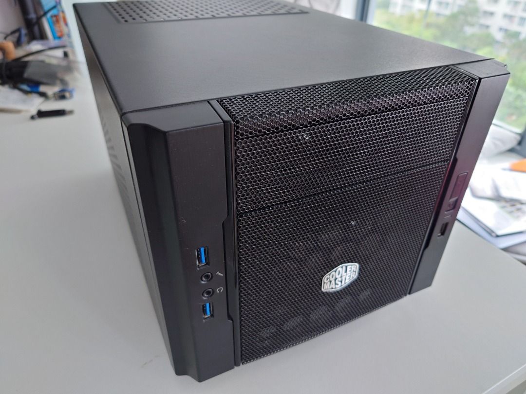 Cooler Master RC-130-KKN1 Elite 130 - Mini-ITX Computer Case with Mesh ...