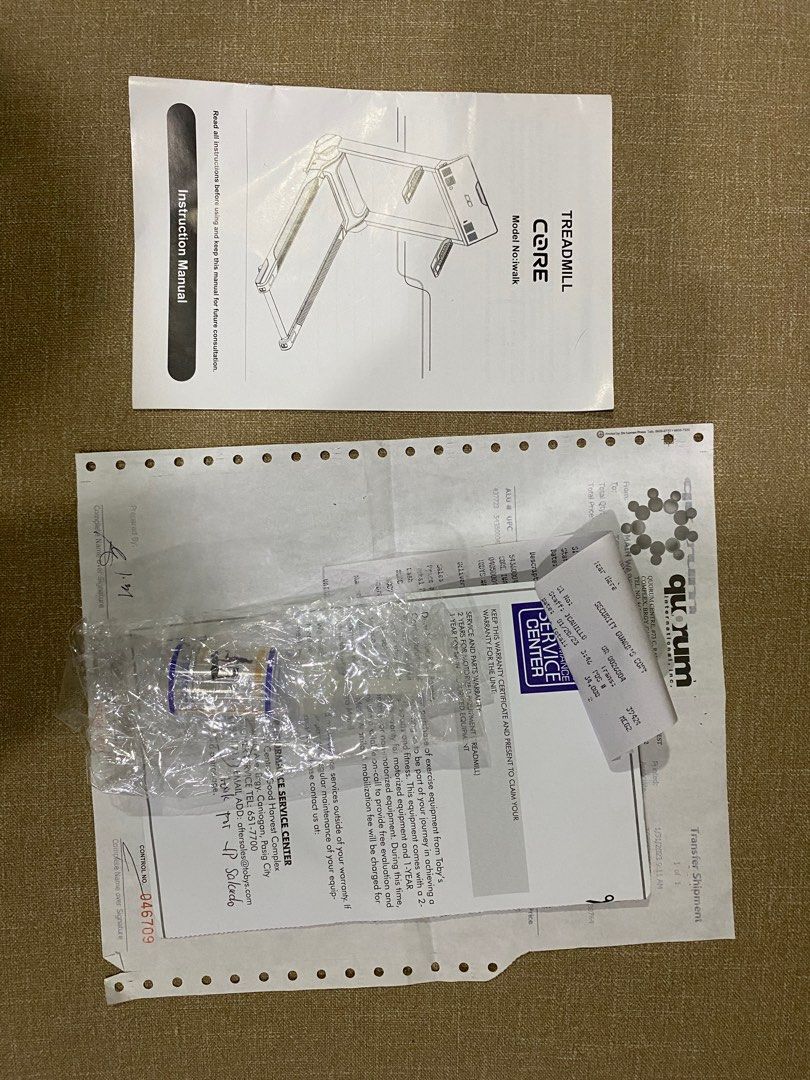 Core Treadmill iWalk, Sports Equipment, Exercise & Fitness, Cardio ...