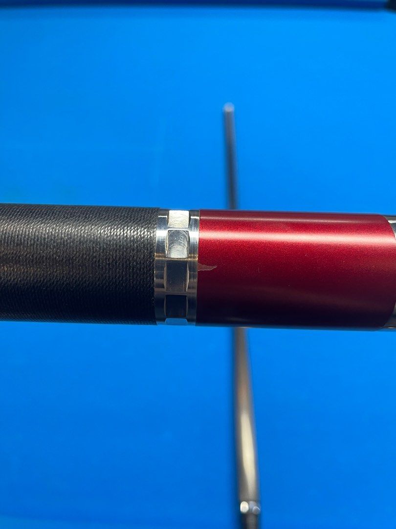 Cuetec SVB ruby red cue, Sports Equipment, Sports & Games, Billiards ...