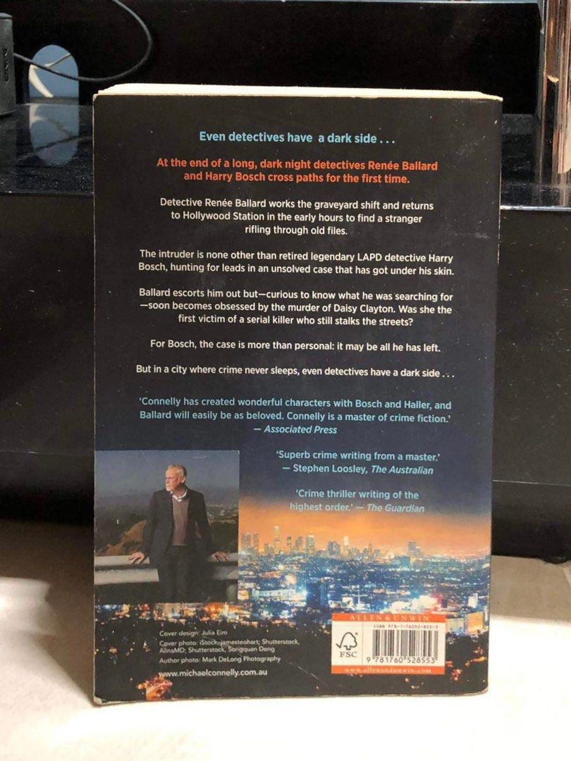 Dark Sacred Night by Michael Connelly Fiction Story Book, Hobbies ...