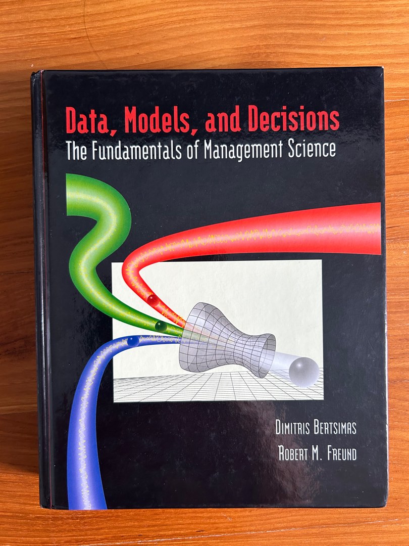 Data, Models, and Decisions: The Fundamentals of Management Science, Hobbies & Toys, Books ...