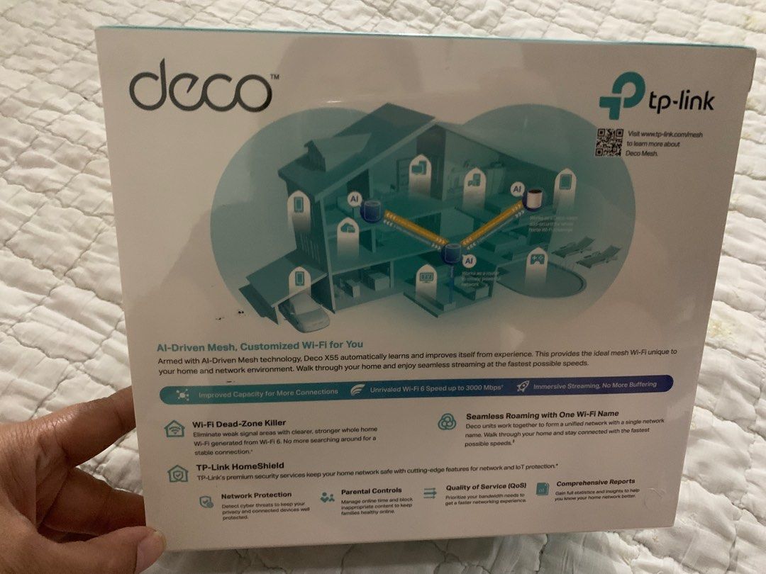 Deco AX3000,Wifi,Router, Computers & Tech, Parts & Accessories, Other ...